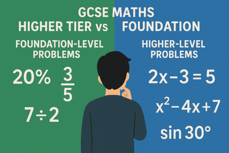 GCSE Maths Higher or Foundation: Which Should You Choose?